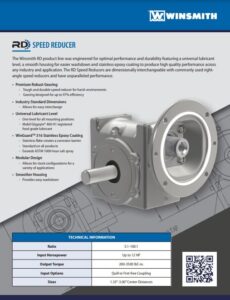 Product Information | Winsmith Winsmith